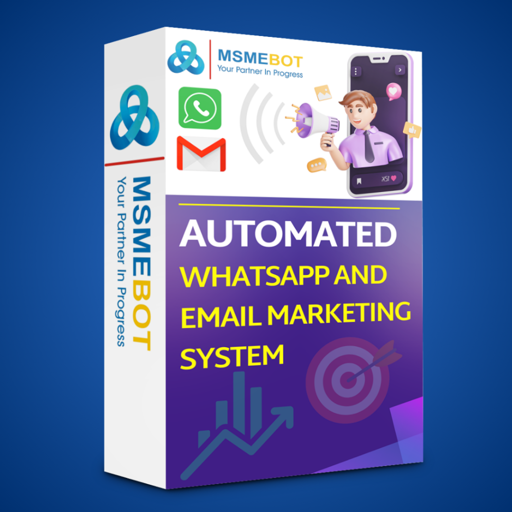WhatsApp Marketing Automation System - Msmebot