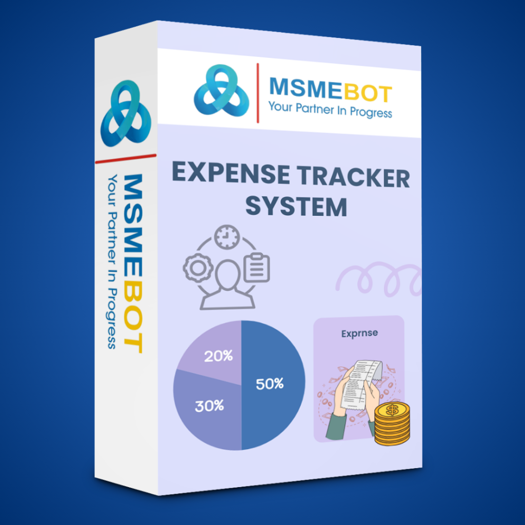 Expense Tracker System - Msmebot